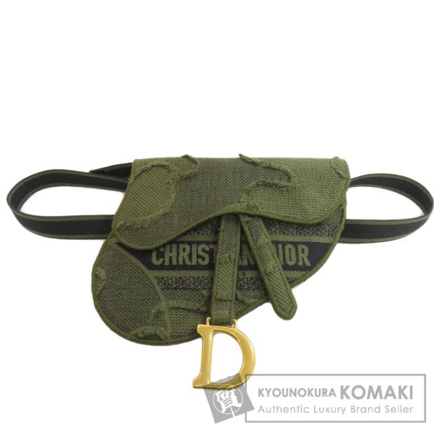 クリスチャンディオール CHRISTIAN DIOR  サドル  ヒップバッグ・ウエストバッグ キャンバス 中古