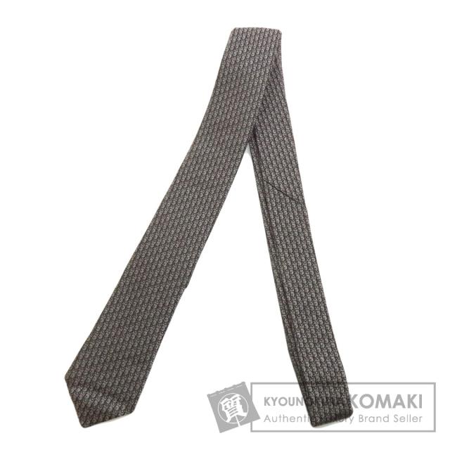 クリスチャンディオール CHRISTIAN DIOR  ロゴ  ネクタイ シルク メンズ  中古