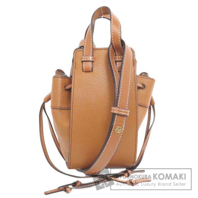 ロエベ LOEWE  ハンモック ミニ 2WAY  ハンドバッグ カーフ レディース  中古