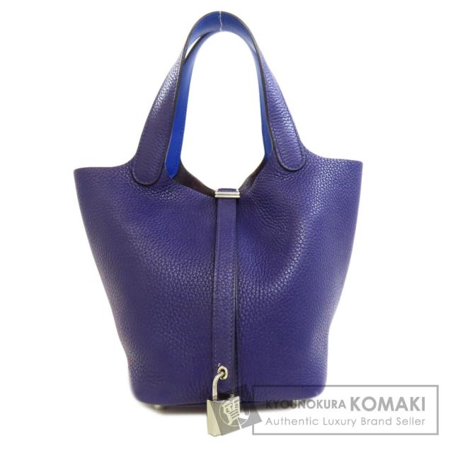 エルメス HERMES  ピコタンロック エクラ PM シルバー金具  ハンドバッグ 中古