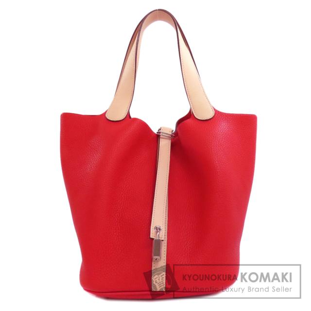 エルメス HERMES  ピコタンロック カザック MM シルバー金具  ハンドバッグ 中古