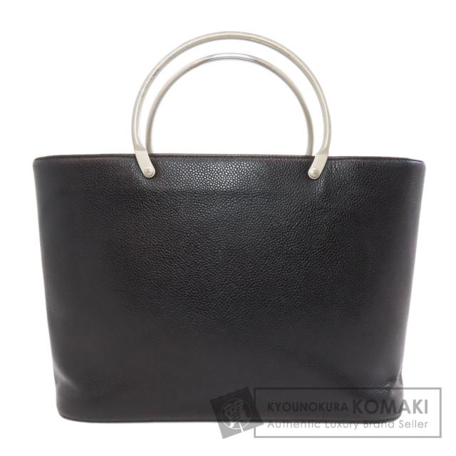 シャネル CHANEL  ココマーク  ハンドバッグ グレインド カーフスキン レディース  中古