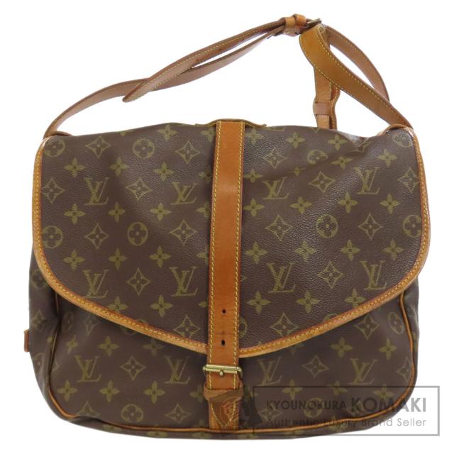 ルイヴィトン LOUIS VUITTON M42254  ソミュール  ショルダーバッグ モノグラムキャンバス 中古