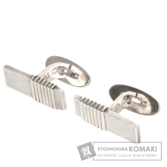 ジョージジェンセン    シンプルデザイン  カフス シルバー メンズ  中古