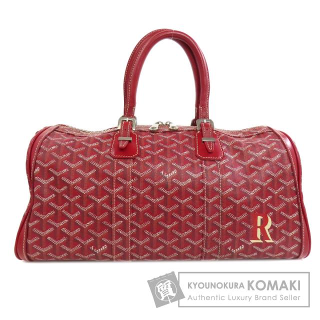 ゴヤール GOYARD  クロワジュール40  ボストンバッグ コーティングキャンバス レディース  中古
