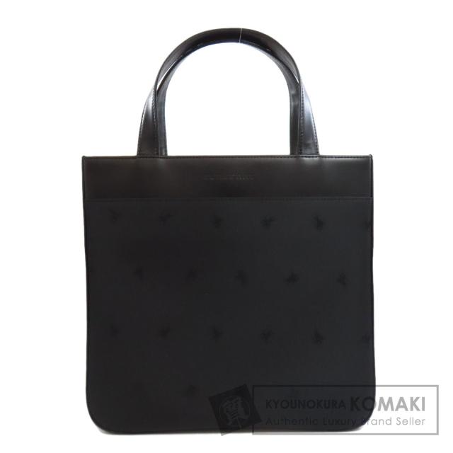 バーバリー BURBERRY  ロゴ  ハンドバッグ ナイロン素材 レディース  中古