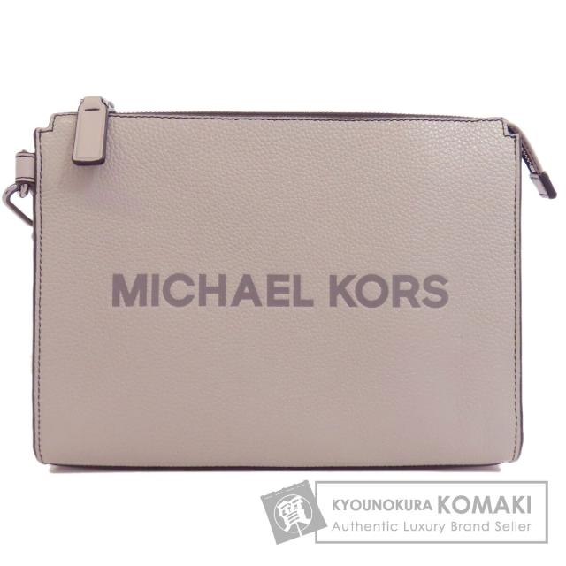 マイケルコース Michael Kors  ロゴ  クラッチバッグ レザー レディース  中古