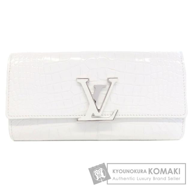 ルイヴィトン LOUIS VUITTON N93894  ポルトフォイユ・カプシーヌ  長財布（小銭入れあり） 中古