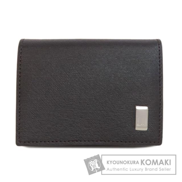 ダンヒル Dunhill  ロゴ  ケース レザー メンズ  中古