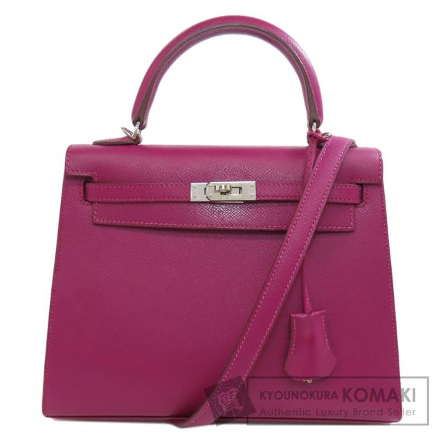 エルメス HERMES  ケリー25 シルバー金具  ハンドバッグ エプソン レディース  中古