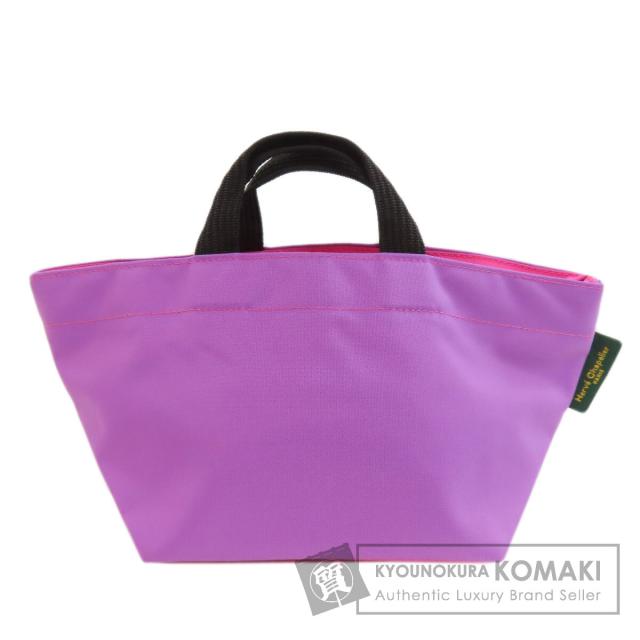 エルベ・シャプリエ Herve Chapelier  舟形トート  ハンドバッグ ナイロン素材 レディース  中古