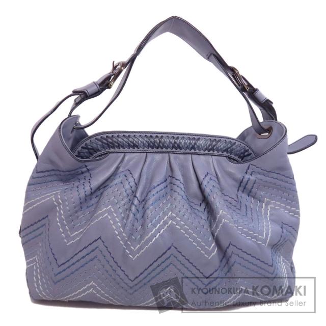 フェンディ FENDI  ステッチ ワンショルダー  ショルダーバッグ レザー レディース  中古