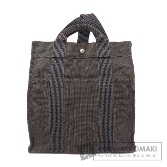 エルメス HERMES  エールライン アド MM  ハンドバッグ キャンバス レディース  中古