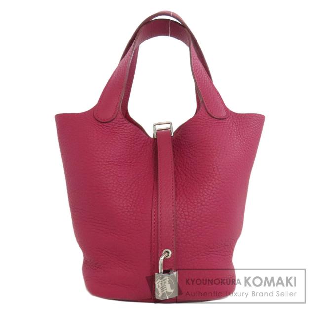 エルメス HERMES  ピコタンロックPM シルバー金具  ハンドバッグ トリヨン レディース  中古