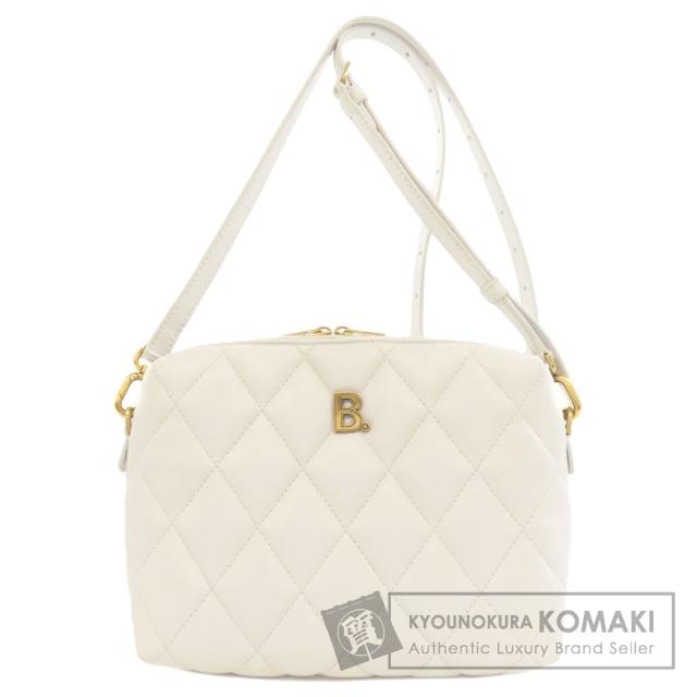 バレンシアガ BALENCIAGA  キルティング  ショルダーバッグ レザー レディース  中古