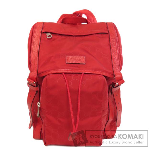 グッチ GUCCI 510336  GG  リュック・デイパック ナイロン素材 レディース  中古