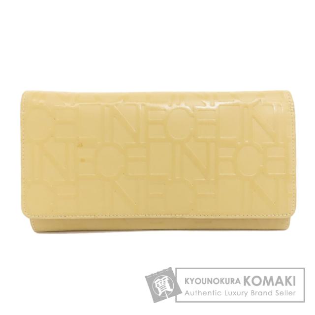 セリーヌ CELINE  ロゴ  長財布（小銭入れあり） レザー レディース  中古