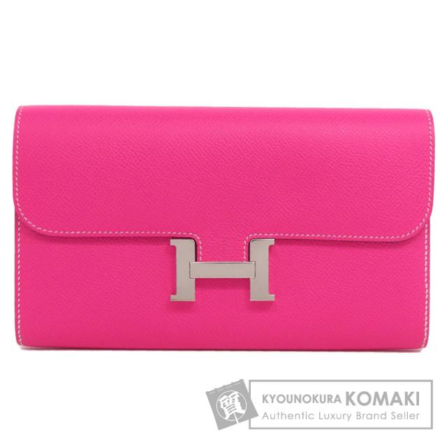 エルメス HERMES  コンスタンスロング シルバー金具  長財布（小銭入れあり） エプソン 中古