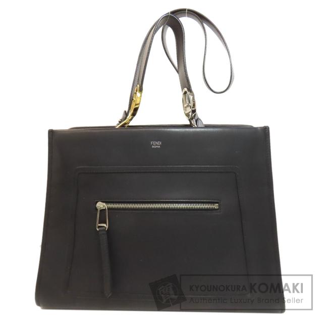 フェンディ FENDI 8BH343  ラナウェイ 2WAY  ハンドバッグ カーフ レディース  中古