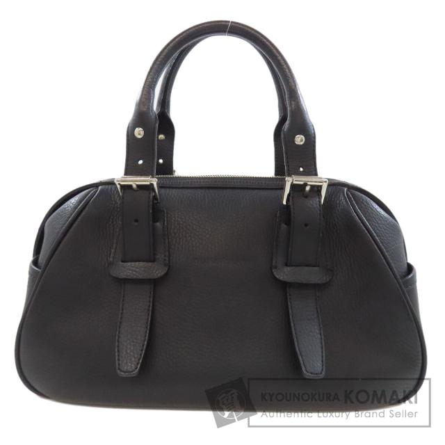 バーバリー BURBERRY  ロゴ  ハンドバッグ レザー レディース  中古