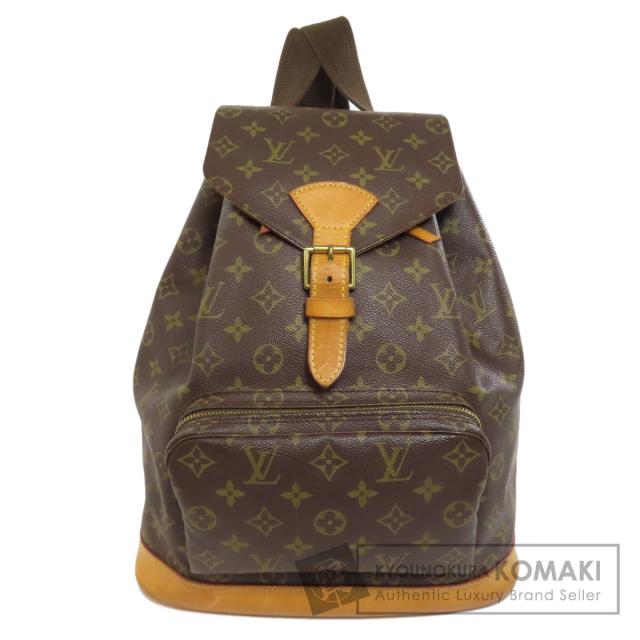ルイヴィトン LOUIS VUITTON M51135  モンスリGM  リュック・デイパック モノグラムキャンバス 中古