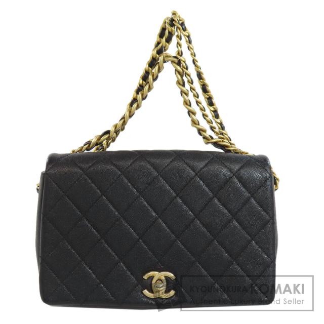 シャネル CHANEL  マトラッセ ゴールド金具 2WAY  ショルダーバッグ グレインド カーフスキン 中古