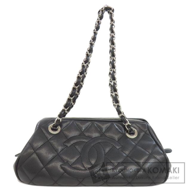 シャネル CHANEL  マトラッセ シルバー金具  トートバッグ グレインド カーフスキン 中古