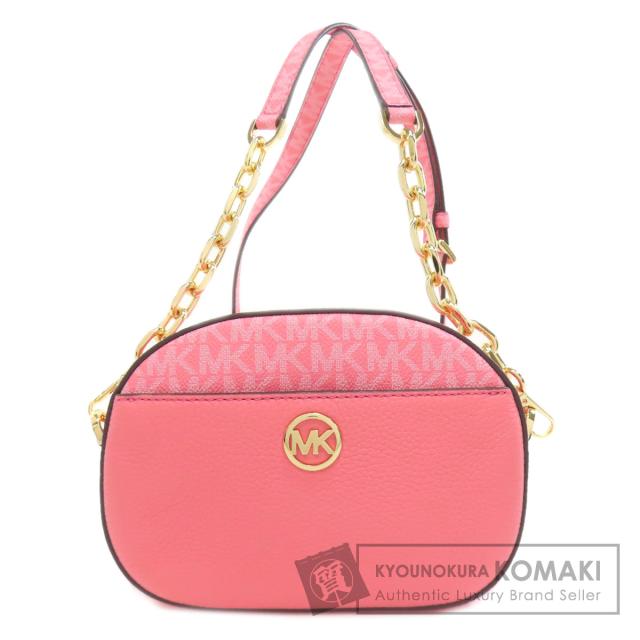 マイケルコース Michael Kors  MKシグネチャー　チェーンショルダー  ショルダーバッグ 中古