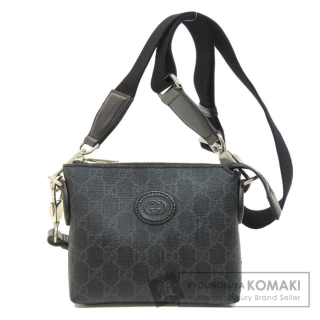 グッチ GUCCI 723306  GGスプリーム  ショルダーバッグ PVC レディース  中古