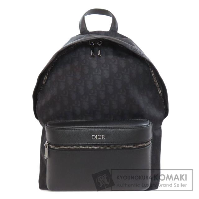 クリスチャンディオール CHRISTIAN DIOR  トロッター柄  リュック・デイパック ナイロン素材 中古