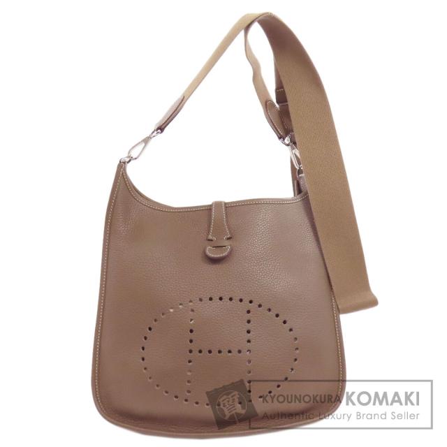 エルメス HERMES  エブリン 3 PM エトープ シルバー金具  ショルダーバッグ トリヨン 中古