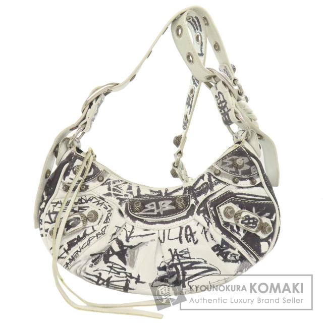 バレンシアガ BALENCIAGA 671309  ル・カゴール XS  ショルダーバッグ カーフ レディース  中古