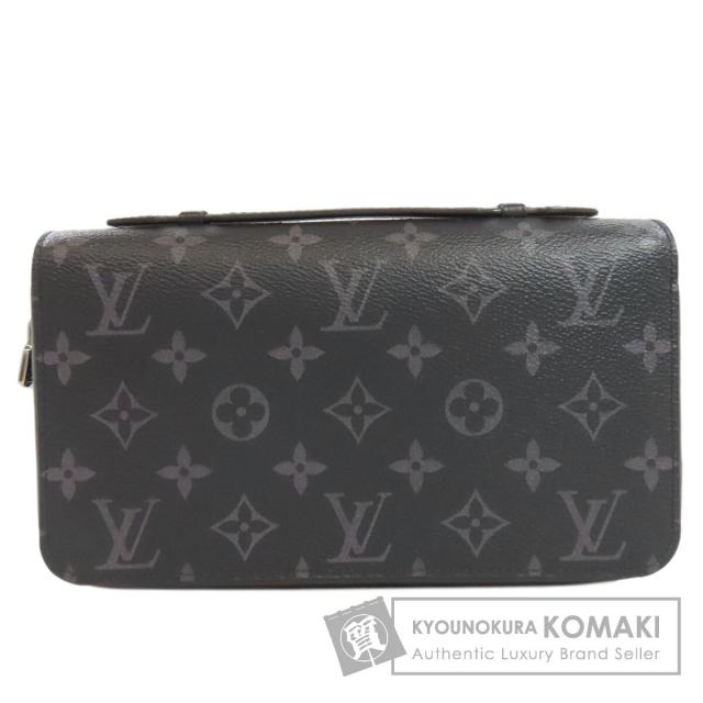 ルイヴィトン LOUIS VUITTON M61698  ジッピーXL  セカンドバッグ モノグラムエクリプス メンズ  中古