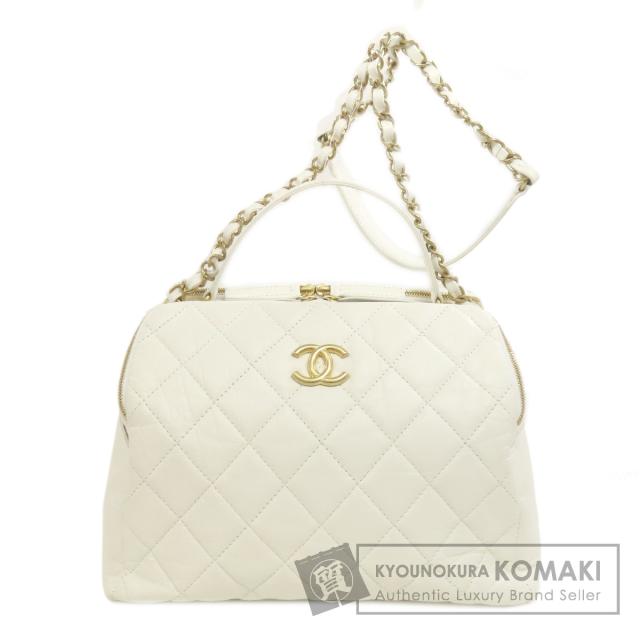 シャネル CHANEL  マトラッセ ゴールド金具 2WAY  ショルダーバッグ カーフ レディース  中古