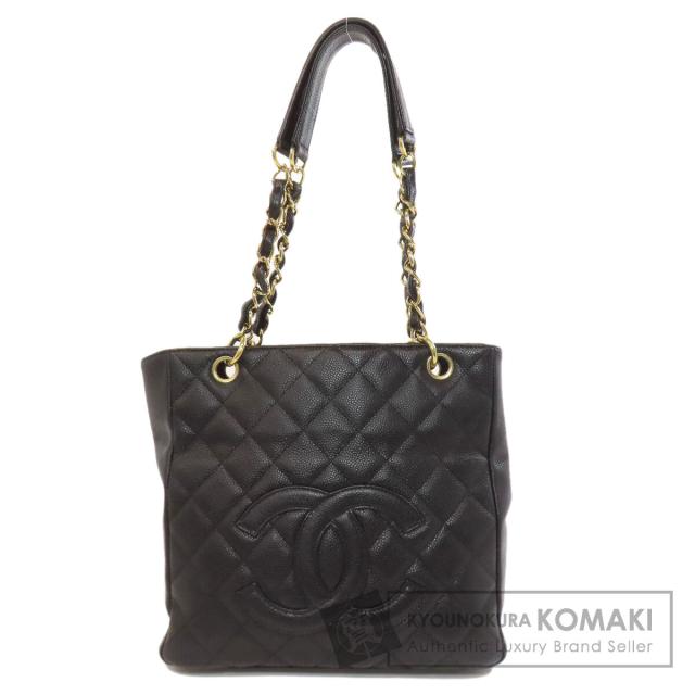 シャネル CHANEL  マトラッセ ゴールド金具  トートバッグ グレインド カーフスキン 中古