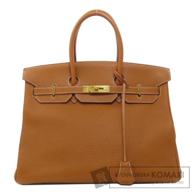エルメス HERMES  バーキン35 ゴールド ゴールド金具  ハンドバッグ トゴ レディース  中古