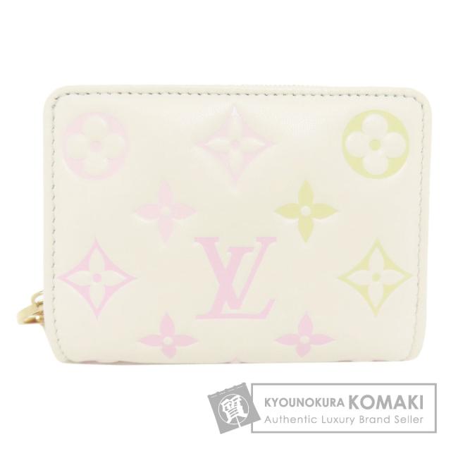 ルイヴィトン LOUIS VUITTON M11909  ポルトフォイユ・ルー モノグラムフラワー  中古