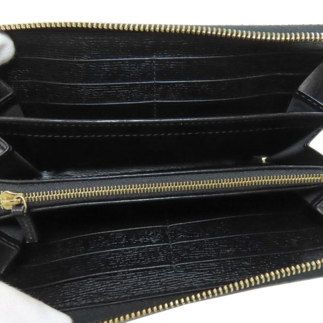 グッチ GUCCI 772642 ロゴ 長財布（小銭入れあり） レザー レディース 中古