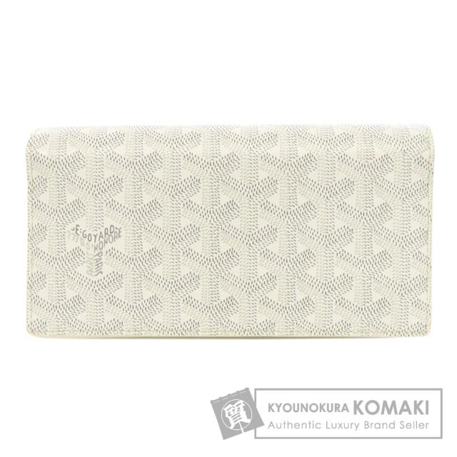 ゴヤール GOYARD  ヘリンボーン柄  長財布（小銭入れあり） PVC レディース  中古