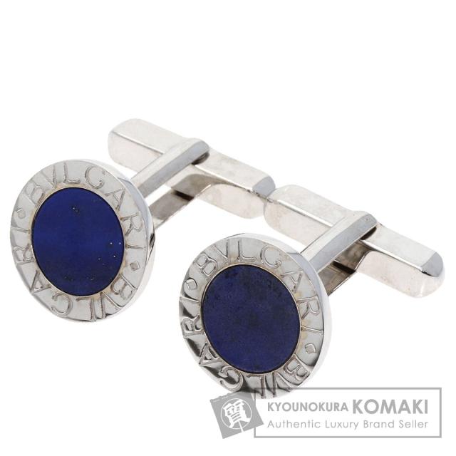 ブルガリ BVLGARI  ブルガリブルガリ ラピスラズリ  カフス K18ホワイトゴールド メンズ  中古