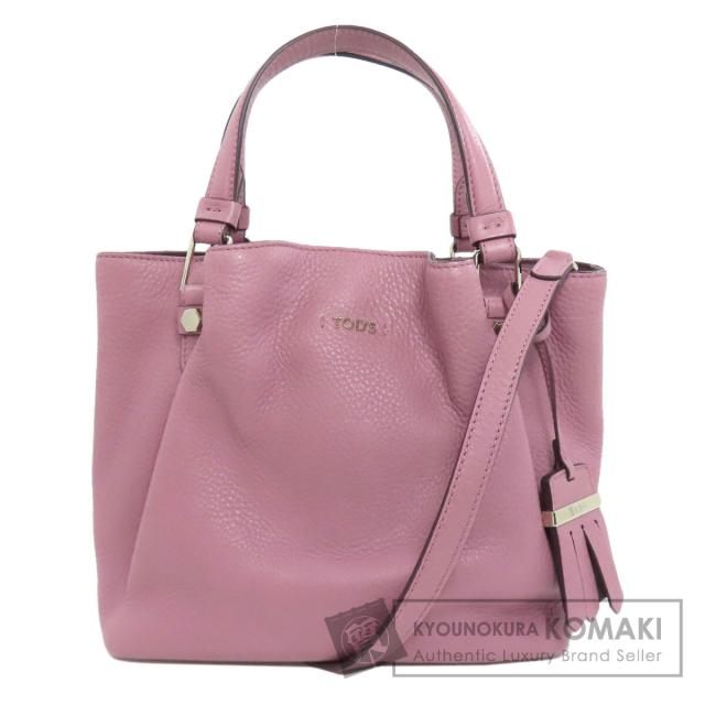 トッズ TODS  2WAY  ハンドバッグ レザー レディース  中古
