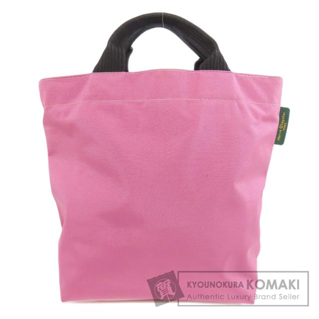 エルベ・シャプリエ Herve Chapelier  舟形  ハンドバッグ ナイロン素材 レディース  中古