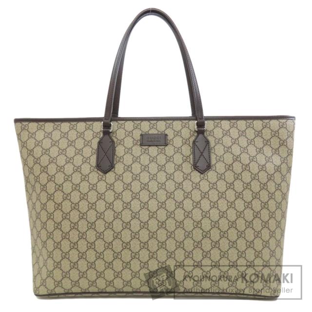 グッチ GUCCI 406408  GGスプリーム  トートバッグ PVC レディース  中古