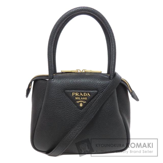 プラダ PRADA  2WAY  ハンドバッグ レザー レディース  中古