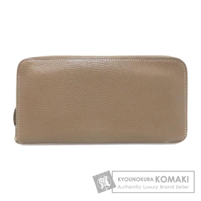 エルメス HERMES  アザップ クラシック エトープ シルバー金具  長財布（小銭入れあり） 中古