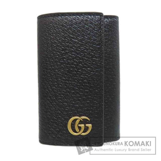 グッチ GUCCI 435305  GGマーモント  キーケース レザー レディース  中古