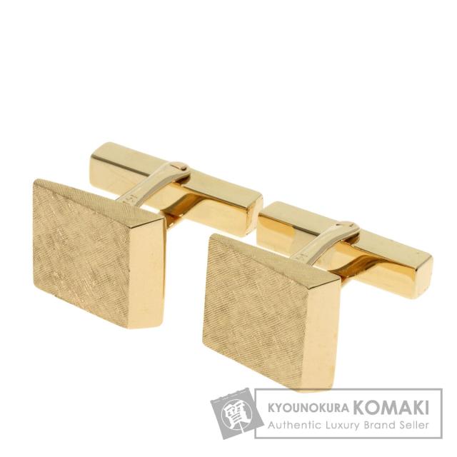 ティファニー TIFFANY&Co.  スクエアモチーフ  カフス K14イエローゴールド メンズ  中古