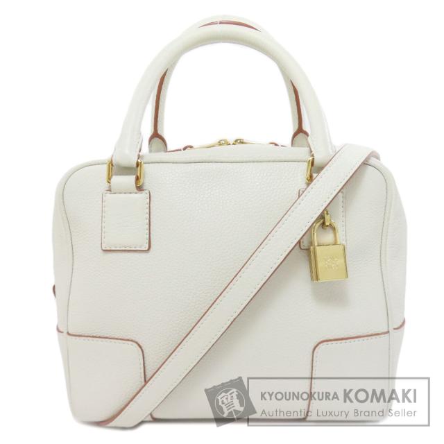 ロエベ LOEWE  アマソナ 2WAY  ハンドバッグ カーフ レディース  中古