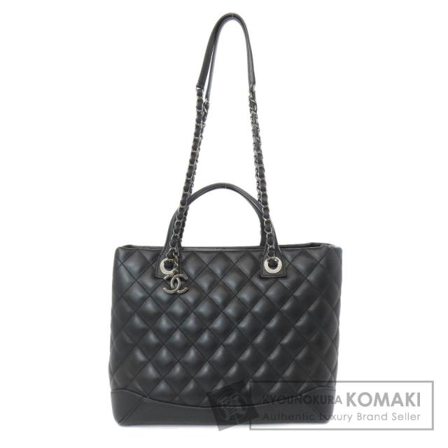 シャネル CHANEL  マトラッセ 2WAY  トートバッグ ラムスキン レディース  中古