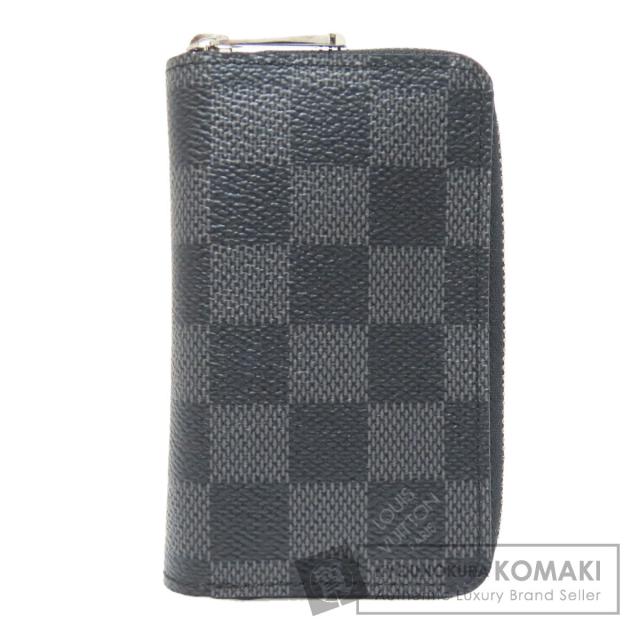ルイヴィトン LOUIS VUITTON N63076  ジッピー・パース  ケース ダミエキャンバス 中古